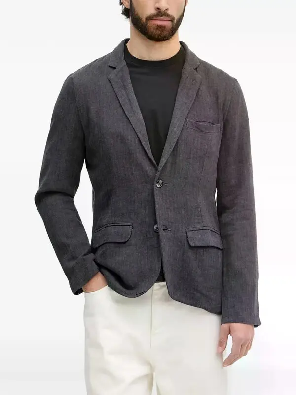 LINDBERGH Herringbone Notched-lapels Blazer
