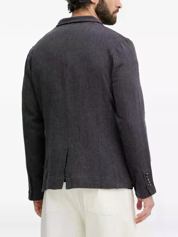LINDBERGH Herringbone Notched-lapels Blazer