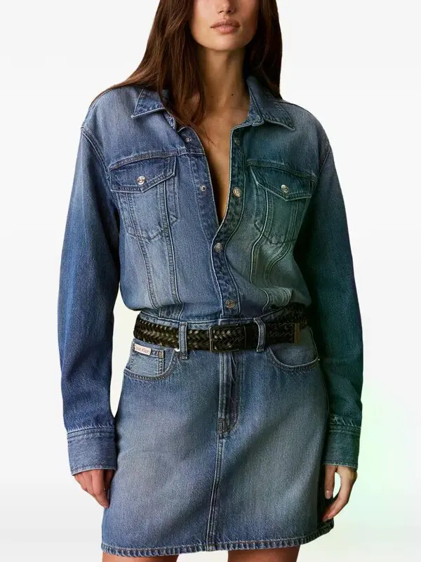 Calvin Klein Button-up Denim Dress