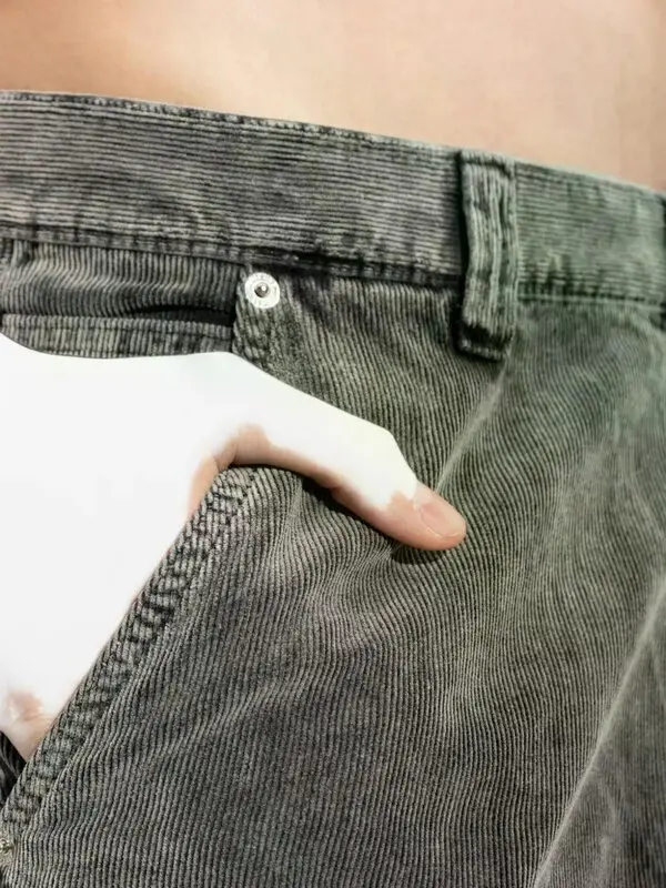 HAIKURE Sibilla Corduroy Jeans - Grey