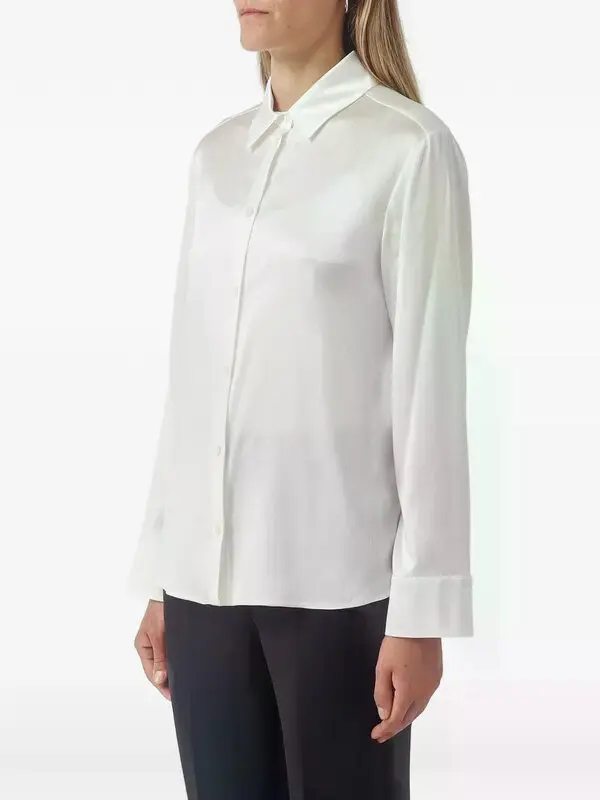 Max Mara Navetta Silk Button-up Shirt
