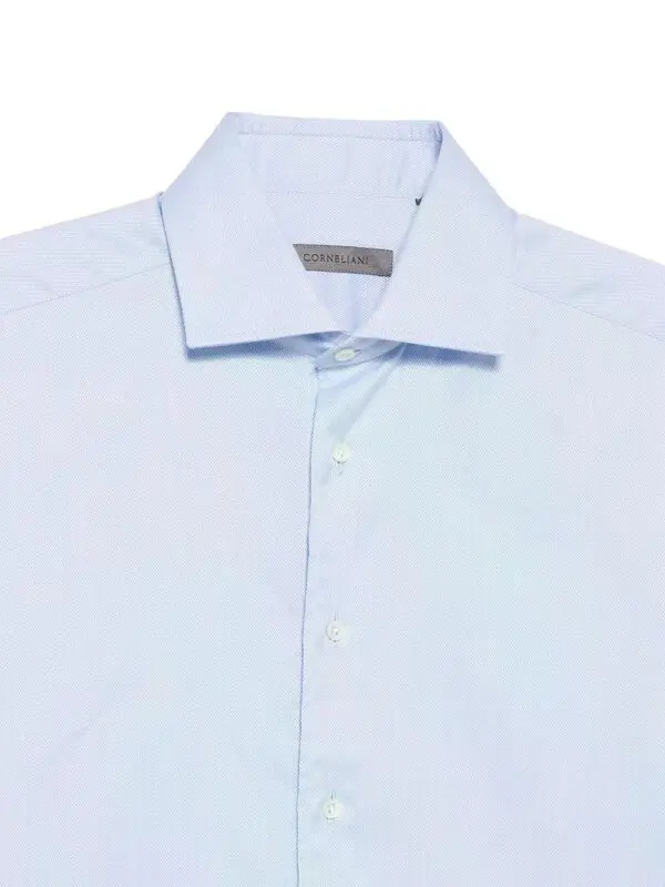 Corneliani Spread-collar Button-up Shirt