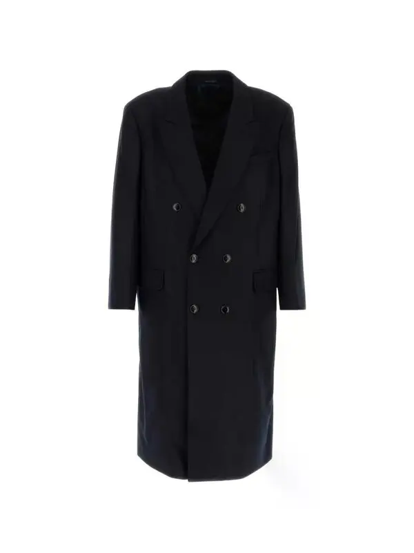 Giorgio Armani Double-breasted Wool Coat