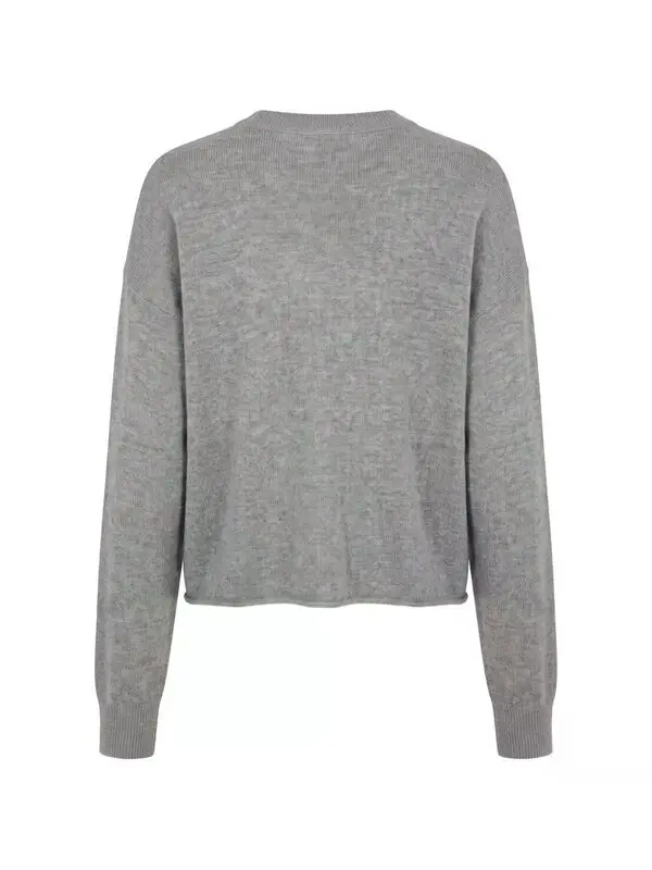 AUTRY Embroidered-logo Crew-neck Sweatshirt