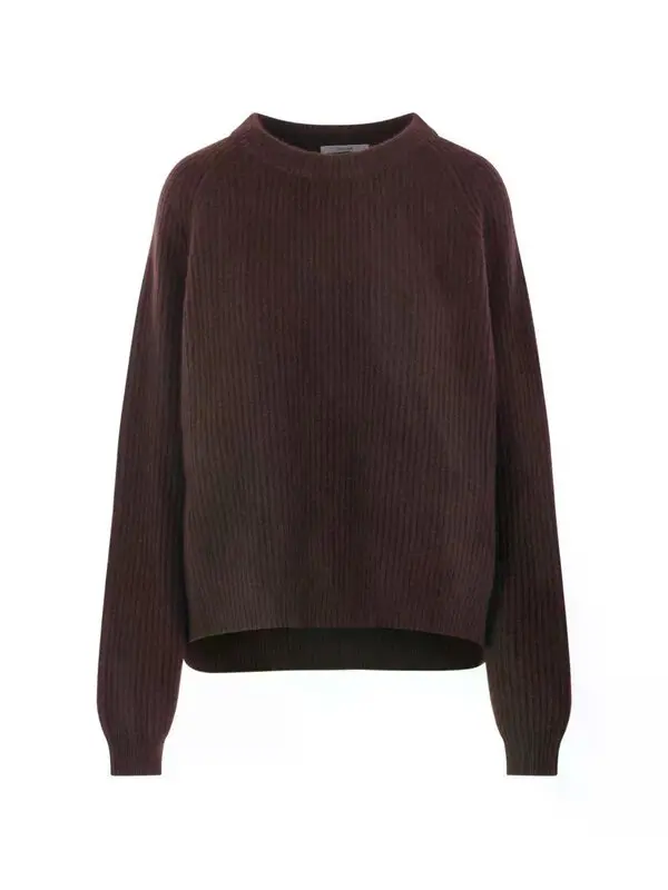 Dusan Ribbed-knit Raglan-sleeve Sweater