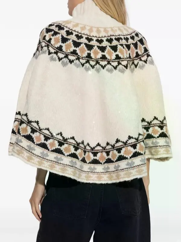 Munthe Verst Fair Isle Poncho