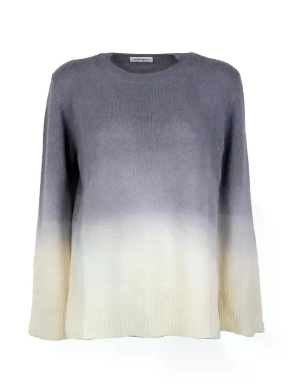 KANGRA Ombré-effect Crew-neck Sweater