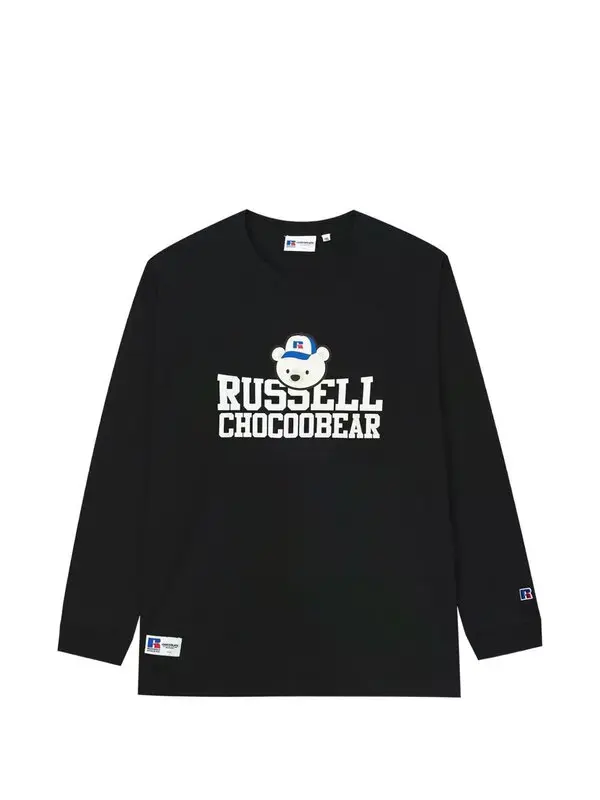 CHOCOOLATE Graphic-print Long-sleeve T-shirt