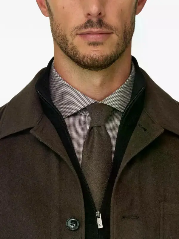 Boggi Milano Trade Shirt Jacket In Cashmere