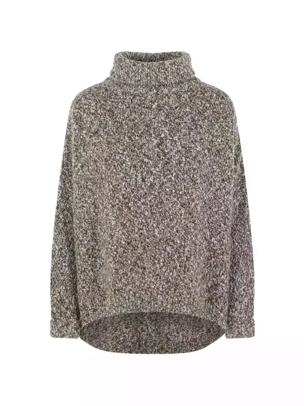 Dusan Mélange-knit Oversized Sweater