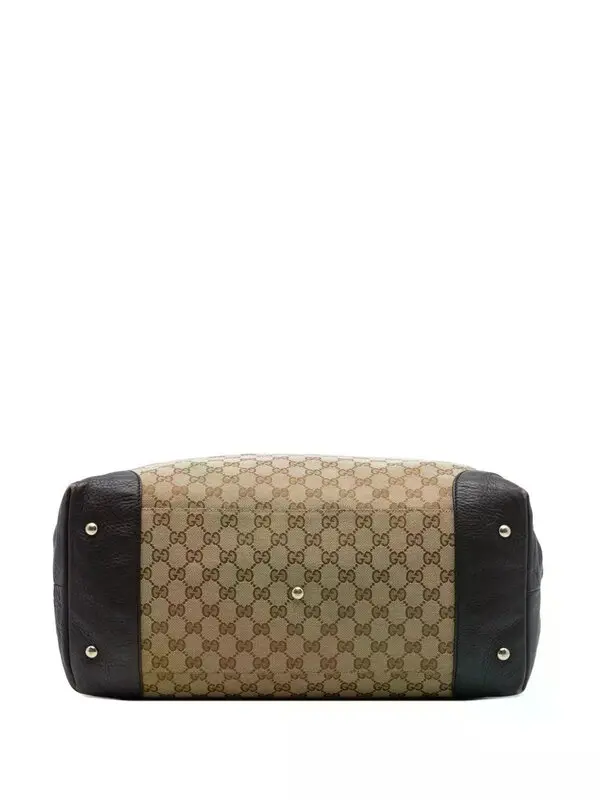 Gucci 2016-2026 Gg Canvas Web Dressage Tote Bag