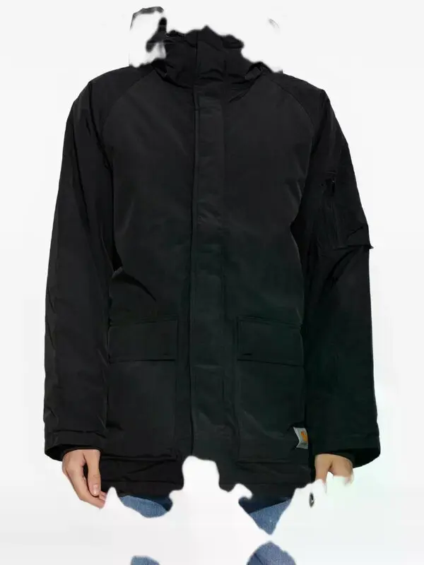 Carhartt Work In Progress Stanwood Hooded Jacket - Black