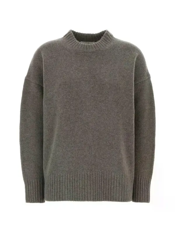 Co Oversize Crew-neck Sweater - Grey
