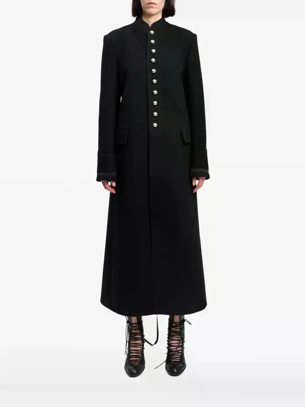 ANN DEMEULEMEESTER Washed Wool Coat