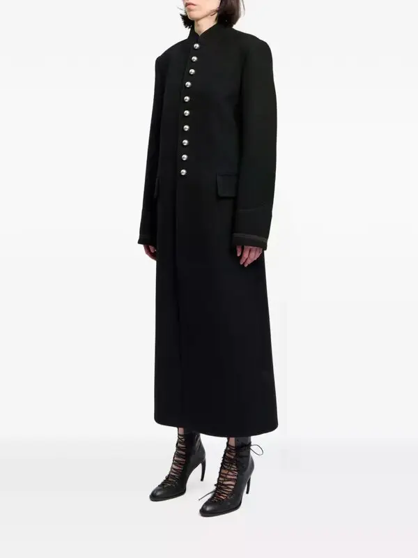 ANN DEMEULEMEESTER Washed Wool Coat