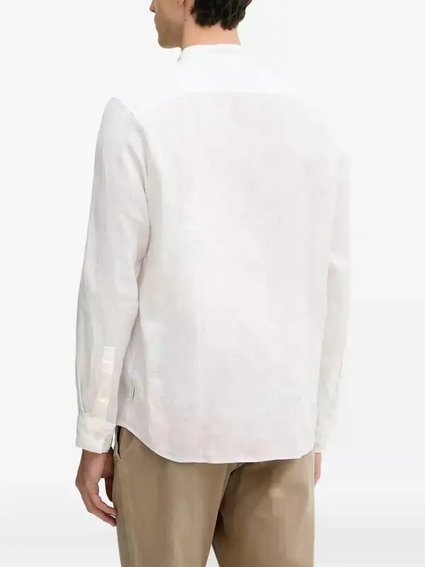 Marc O'polo Band-collar Long-sleeve Shirt