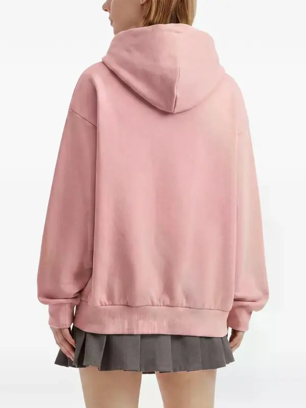 CHOCOOLATE Logo-print Heart-motif Hoodie