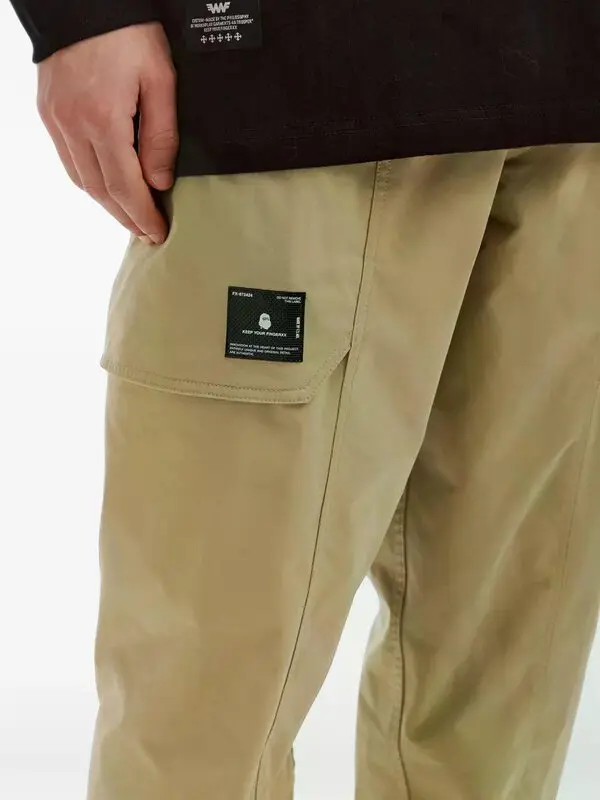 FINGERCROXX Logo-patch Cargo Pants