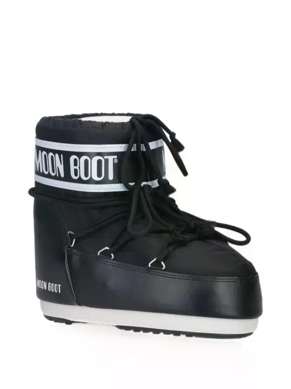 Moon Boot Icon Low Nylon Boots - Black
