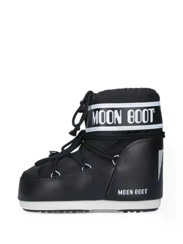 Moon Boot Icon Low Nylon Boots - Black