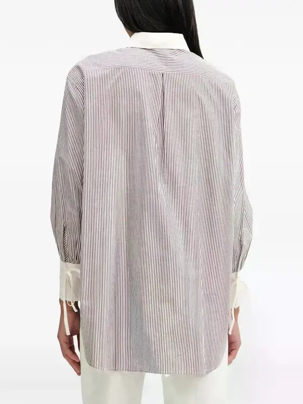 Marc O'polo Striped Tie-cuff Shirt