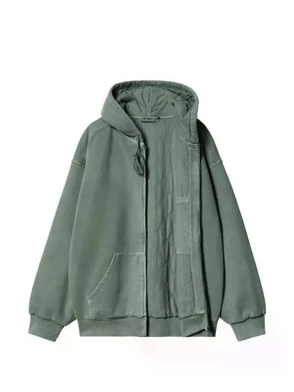 Carhartt Work In Progress Vista Logo-patch Zip-up Jacket