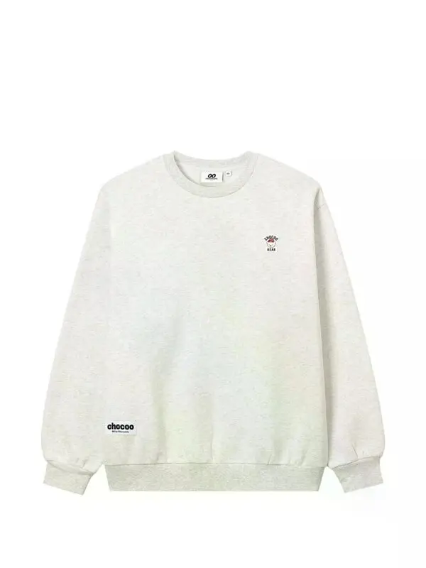 CHOCOOLATE Logo-patch Sweater - Grey