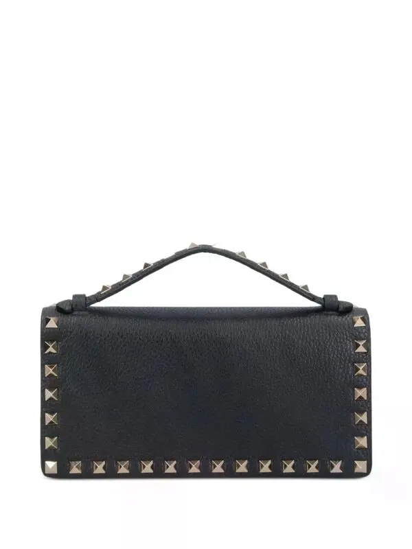 Valentino Garavani Rockstud Pebbled Wallet
