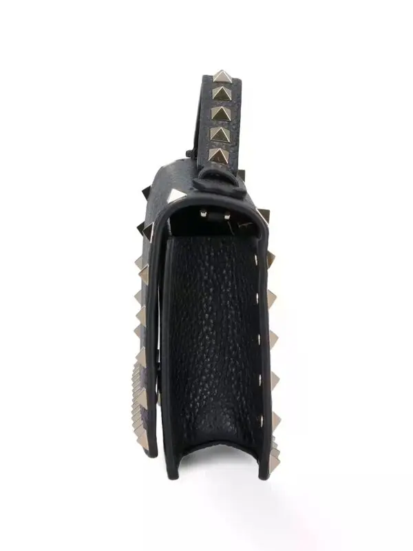Valentino Garavani Rockstud Pebbled Wallet