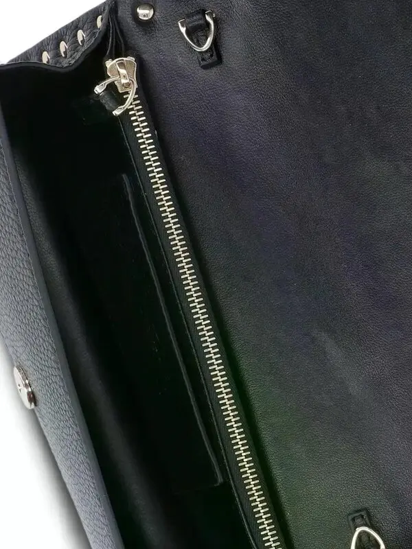 Valentino Garavani Rockstud Pebbled Wallet