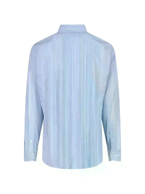 FINAMORE 1925 Striped Cotton Shirt