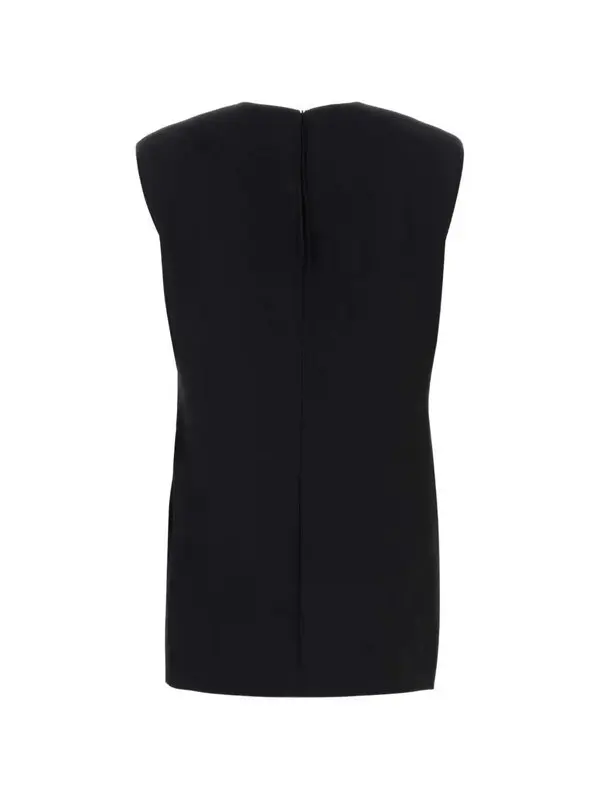 Carven Sleeveless Wool Tank Top