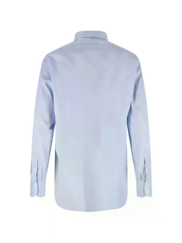 FINAMORE 1925 Spread-collar Long-sleeve Shirt