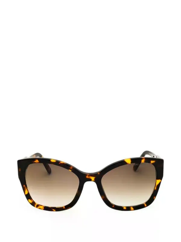 Marc Jacobs Tortoiseshell-effect Cat-eye Sunglasses - Brown
