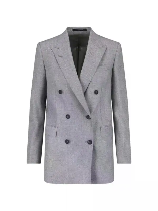 Tagliatore Double-breasted Peaked-lapel Jacket