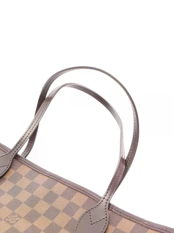 LOUIS VUITTON 2013 Damier Ebene Neverfull Mm Tote Bag