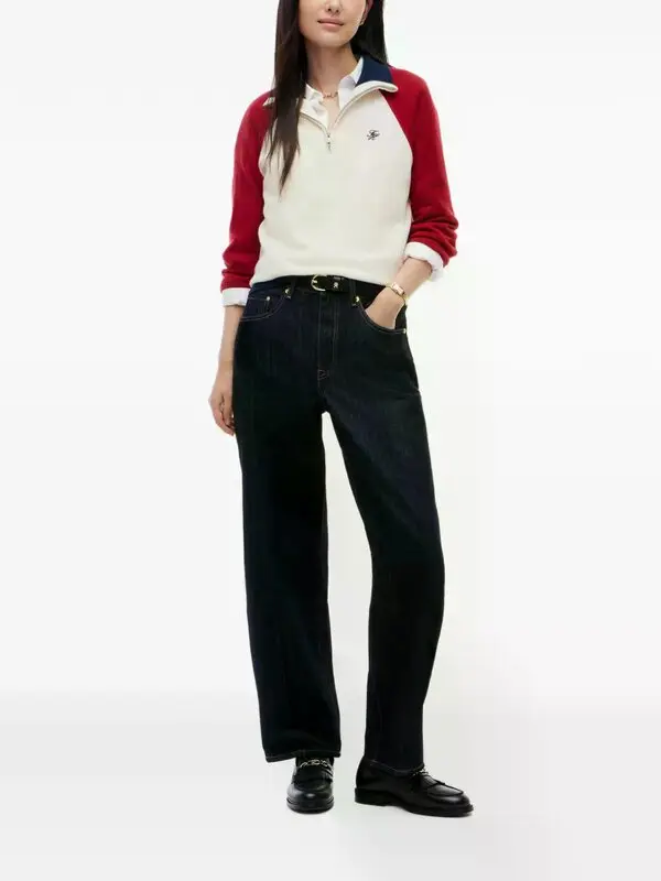Tommy Hilfiger Raglan-sleeve Quarter-zip Jumper
