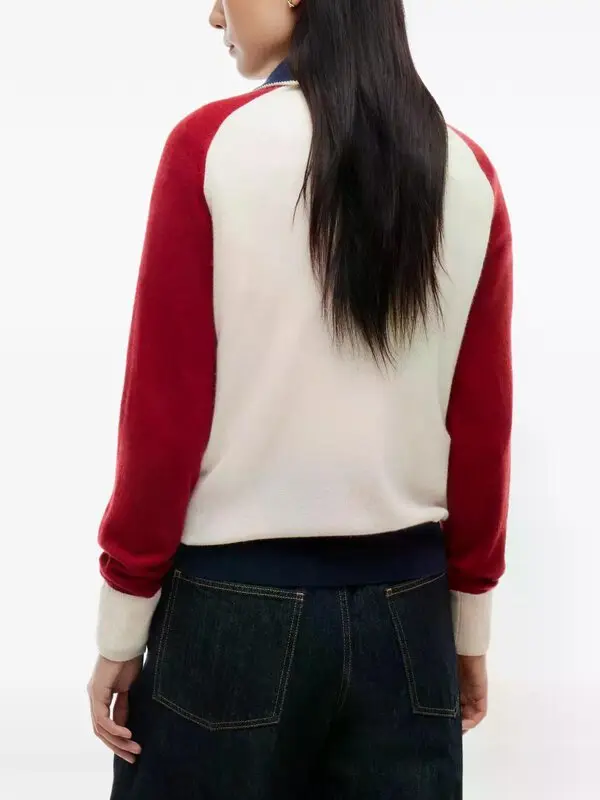 Tommy Hilfiger Raglan-sleeve Quarter-zip Jumper