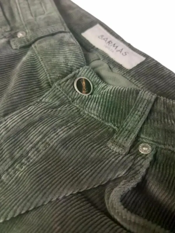 BARMAS Corduroy-texture Straight-leg Trousers
