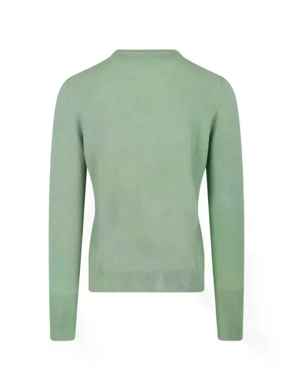 BALLANTYNE Fine-knit Cashmere Sweater - Green