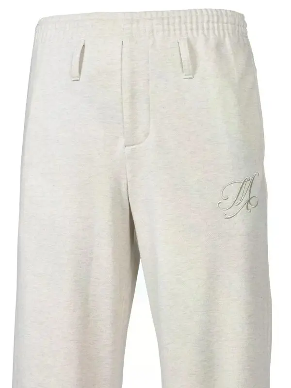 MASU Mb Logo-embroidered Wide-leg Track Pants