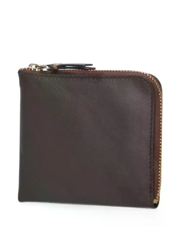 Comme Des Garçons Classic Zip-around Leather Wallet
