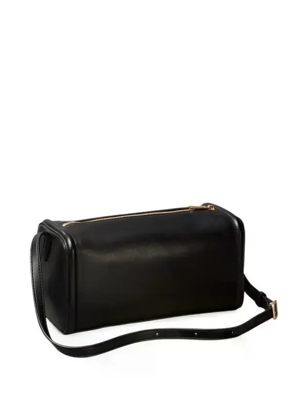 Calvin Klein Logo-plaque Barrel Shoulder Bag - Black