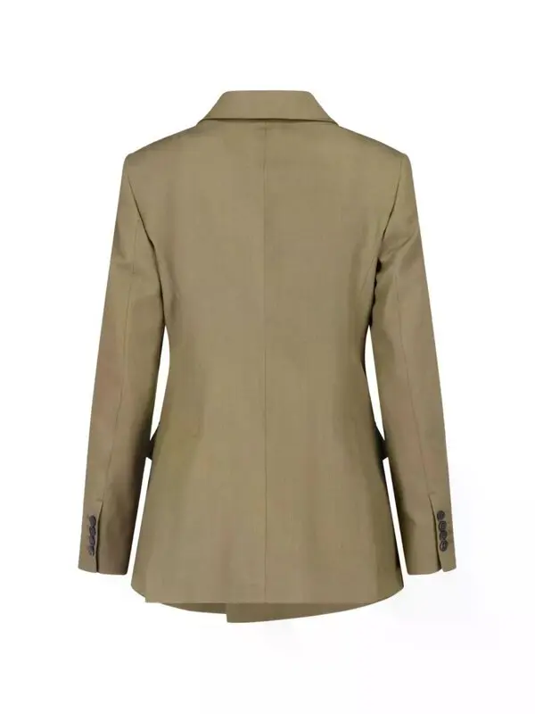 Max Mara Double-breasted Virgin-wool Blazer
