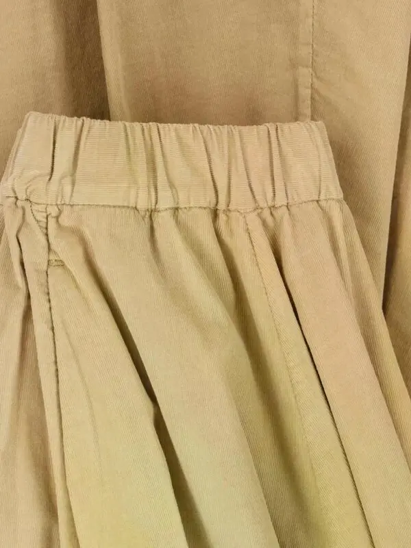 Aspesi Corduroy Flared Midi Skirt