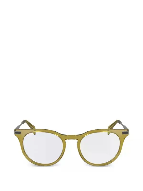 Paul Smith Endrick Round-frame Glasses - Green