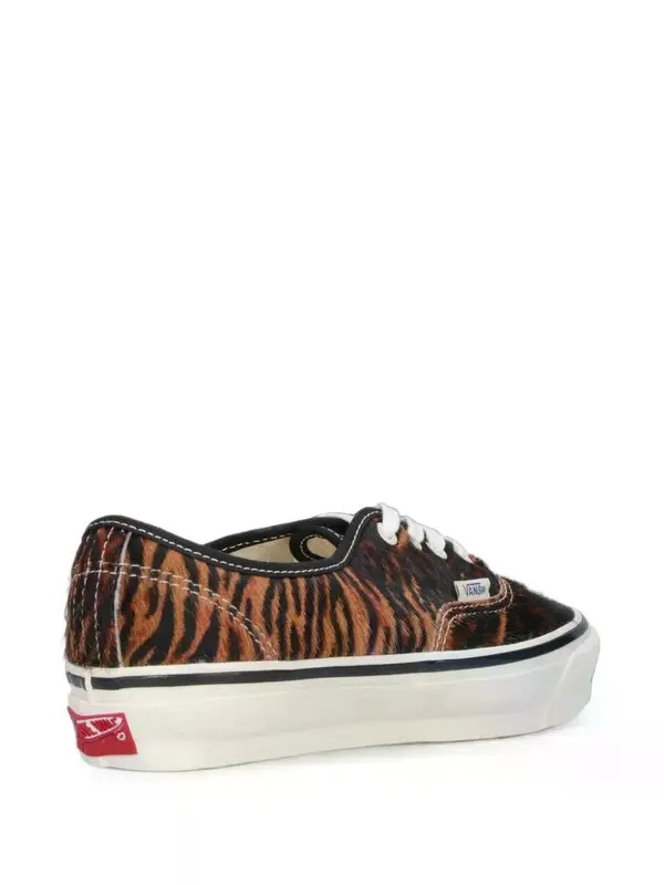 VANS Premium Authentic Tiger-print Lace-up Sneakers