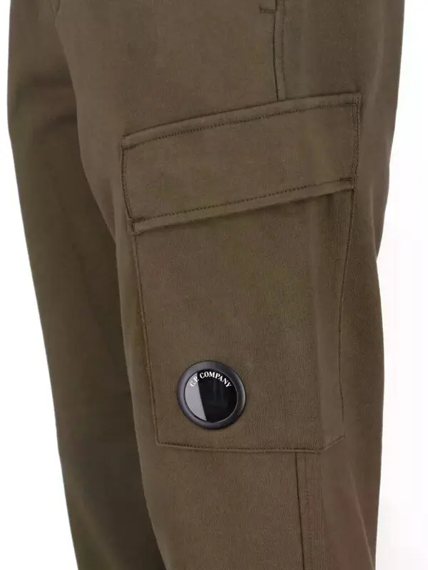 C.P. COMPANY Diagonal Raised Fleece Lens Sweatpants