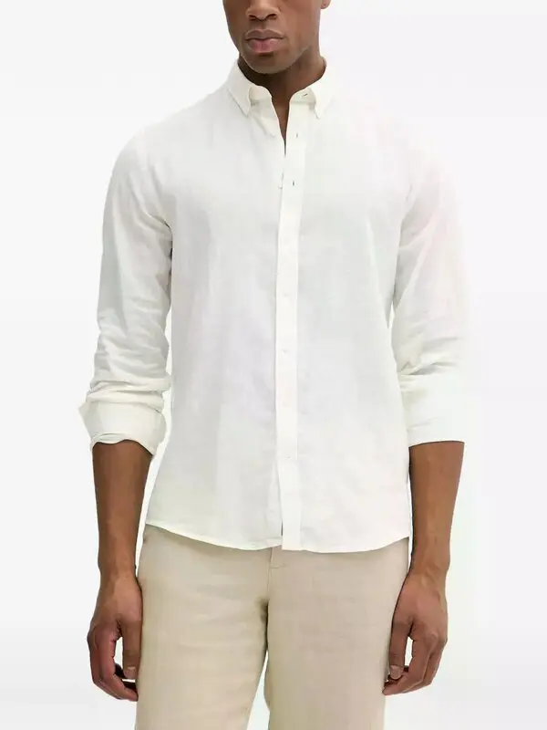 LINDBERGH Button-down Long-sleeve Shirt
