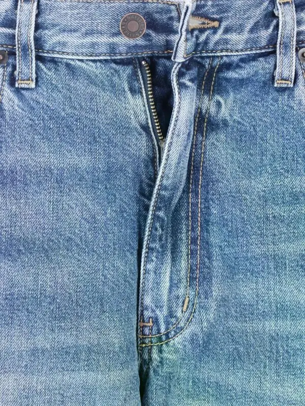 NILI LOTAN Faded Wide-leg Jeans